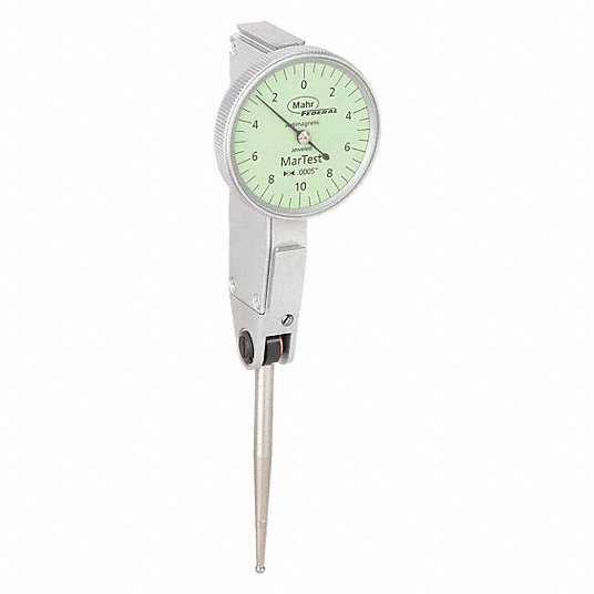 MAHR, Horizontal, 0 in to 0.02 in Range, Horizontal Dial Test Indicator ... MAHR, Horizontal, 0 in to 0.02 in Range, Horizontal Dial Test Indicator ...