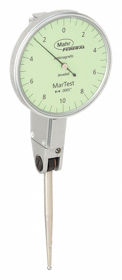 MAHR, Horizontal, 0 in to 0.02 in Range, Horizontal Dial Test Indicator ... MAHR, Horizontal, 0 in to 0.02 in Range, Horizontal Dial Test Indicator ...