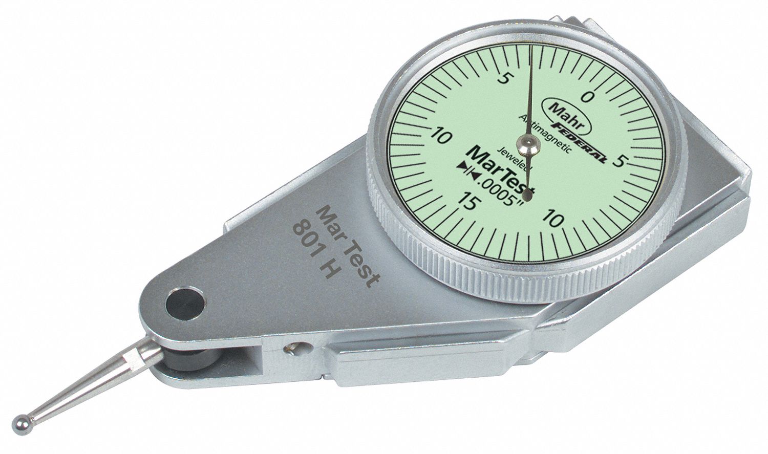 MAHR, 0 in to 0.03 in, Parallel, Dial Test Indicator - 5RHF5|4303950 ...