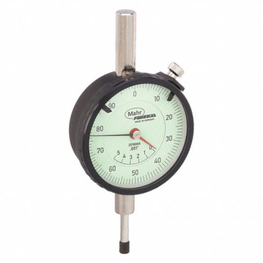 MAHR, 0 in to 0.5 in, Inch, Dial Indicator - Lug Back - 5RHG6|2016004 ...