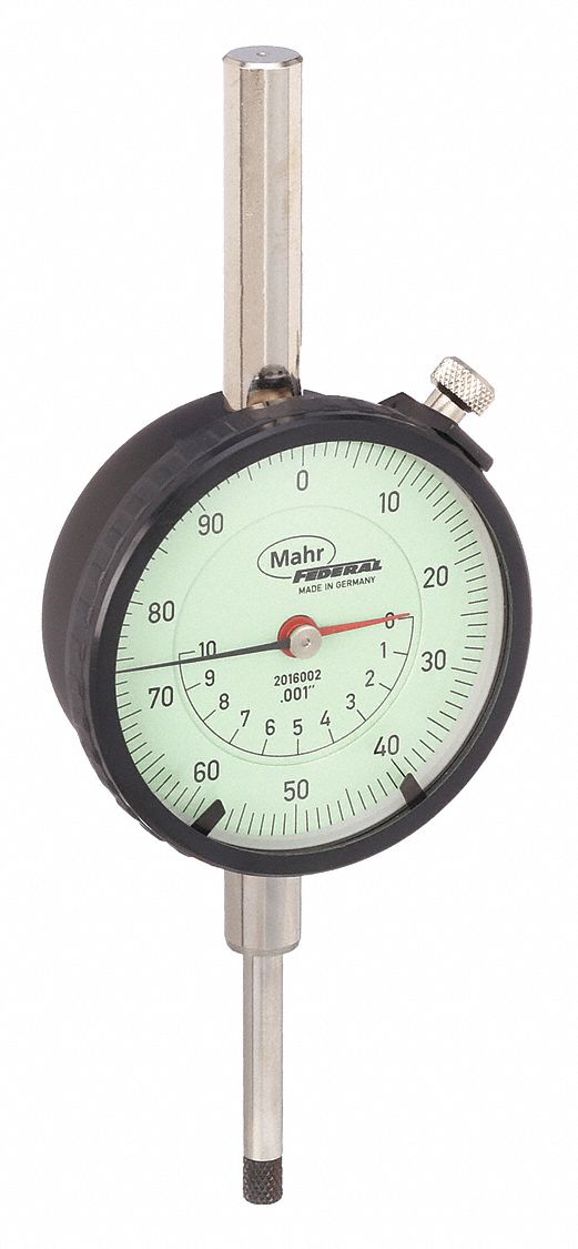 MAHR, 0 in to 1 in, Inch, Dial Indicator - Lug Back - 5RHG7|2016002 - Grainger