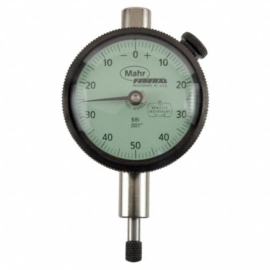 MAHR, 0 in to 0.25 in, Inch, Dial Indicator - Lug Back - 5RHH1|2011141 - Grainger