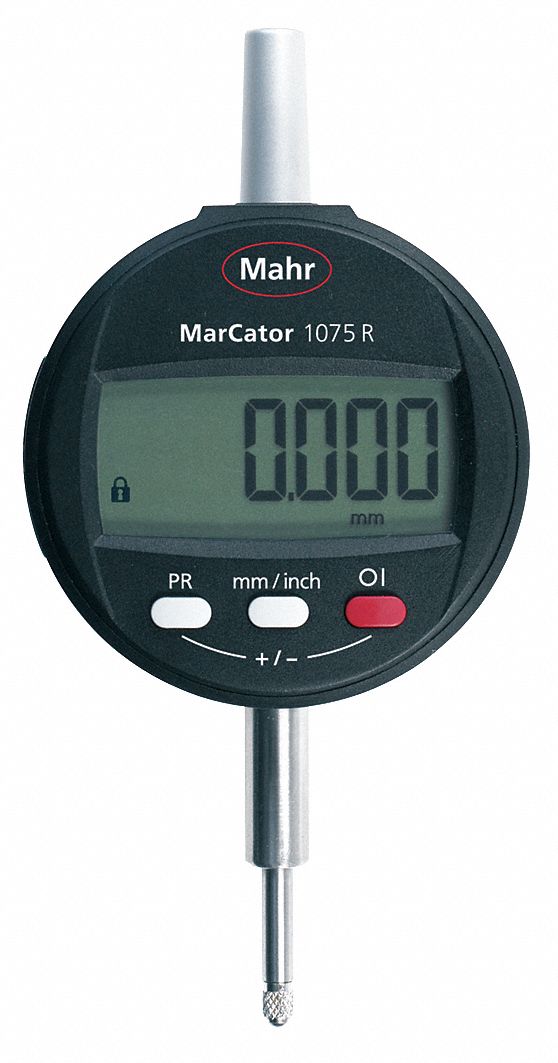 MAHR, 0.00002 in to 0.5 in Range, IP52, Digital Indicator - 5RHH3 ...