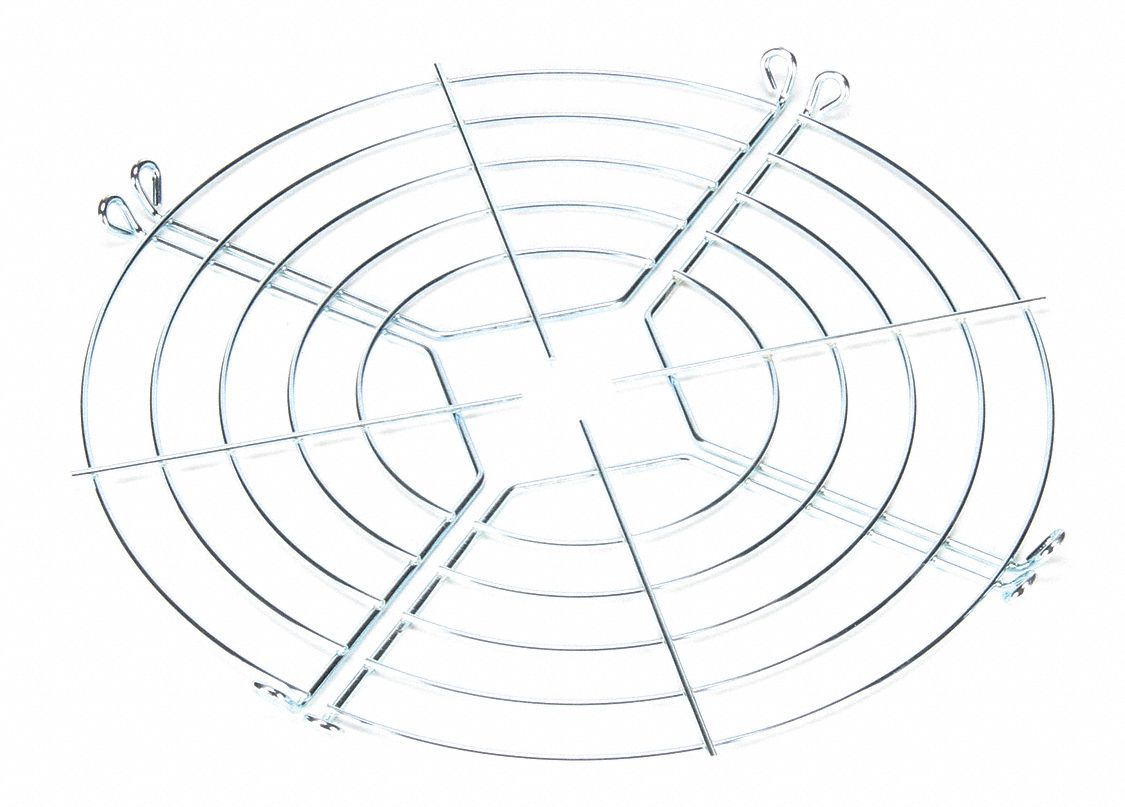 For Use With 5TCL8, Inlet, Inlet Fan Guard - 5RHW9|5RHW9 - Grainger