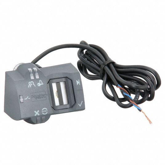 SCHNEIDER ELECTRIC, 22mm, 2 m Pre-Wired Cable (3-Wire), Biometric ...