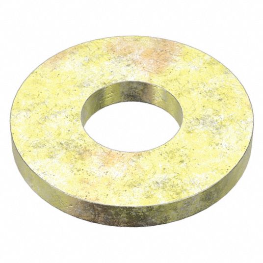 Grade 8, Zinc Yellow, Extra Thick USS Washer - 5RKG7|5RKG7 - Grainger