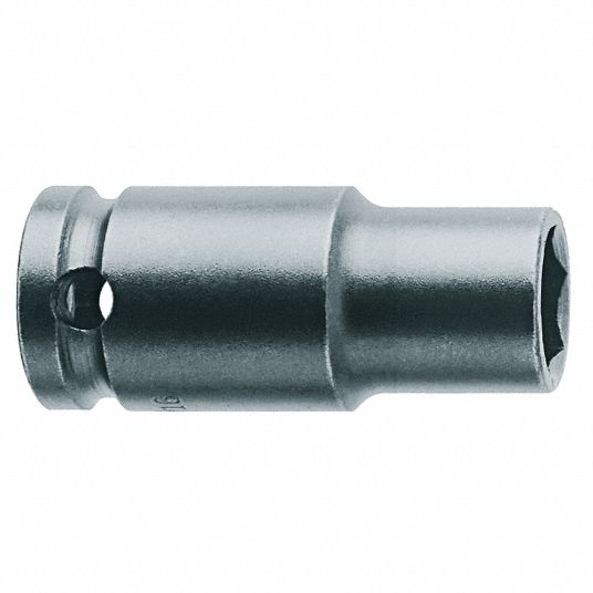 APEX Impact Socket, Drive Type Square, Drive Size 1/2 in - 5RNP4|10MM35 ...