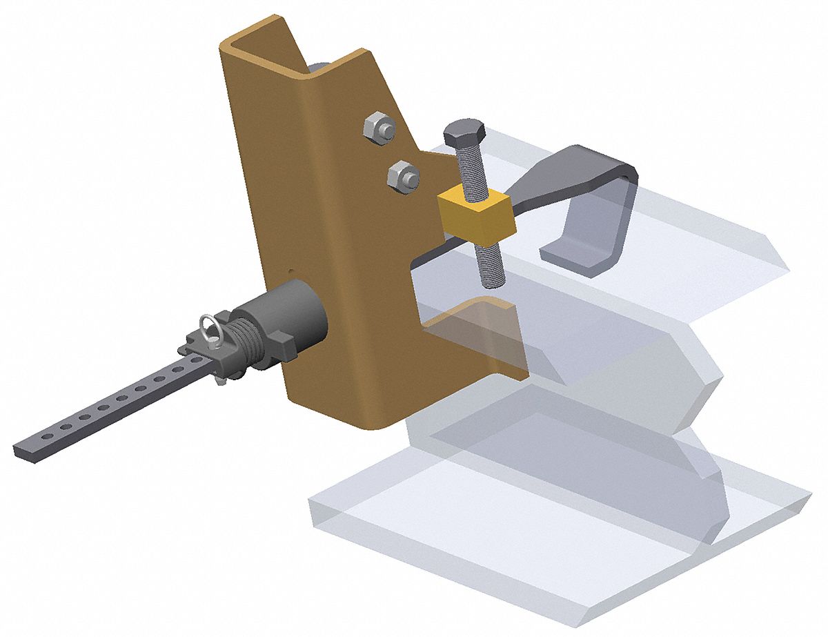 HONEYWELL MILLER, 300 ft Lifeline Lg, Permanent, Horizontal Lifeline ...