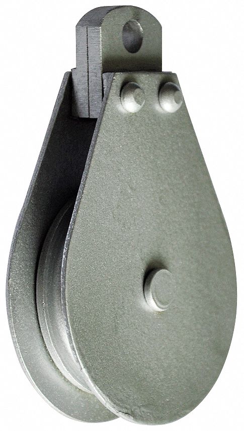 Pulley Block, 800 lb Working Load Limit, Pulley Block - 5RRW5|5RRW5 ...