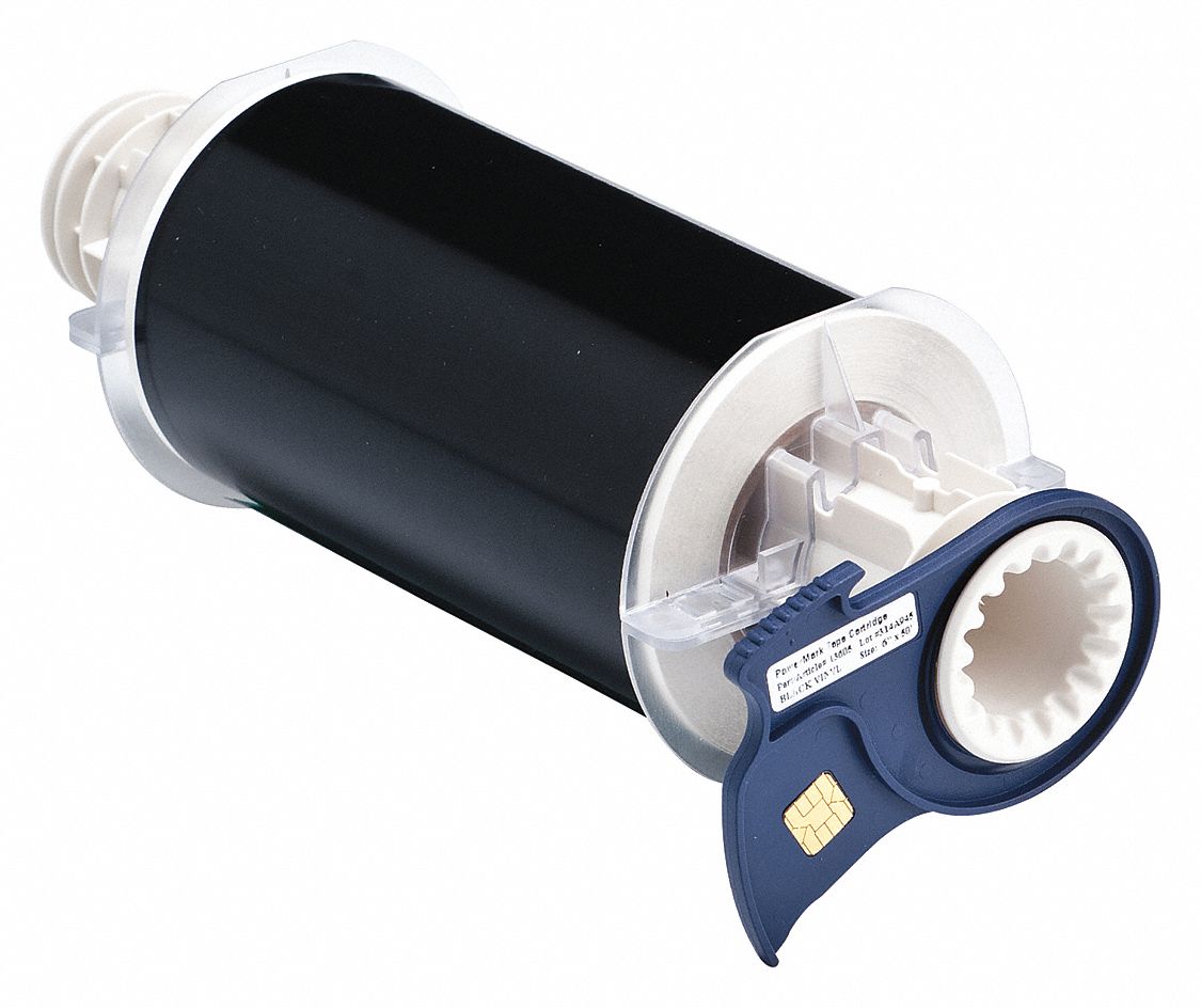 6 in x 50 ft, Vinyl, Continuous Label Roll - 5RW51|13605 - Grainger