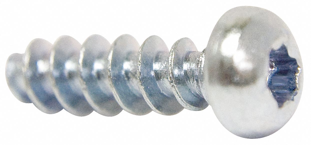 GRAINGER APPROVED SCREW,THD ROLL,PAN,M4 X 1.79 X12MM,PK10 - Thread ...