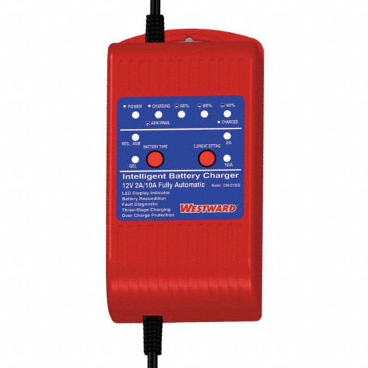 WESTWARD Battery Charger - CEC approved directly, Handheld Portable ...