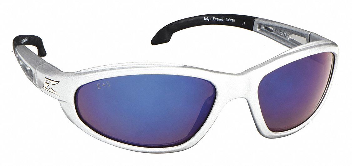EDGE EYEWEAR, Blue Lens, Full-Frame, Safety Glasses - 5RXX9|SW128 ...