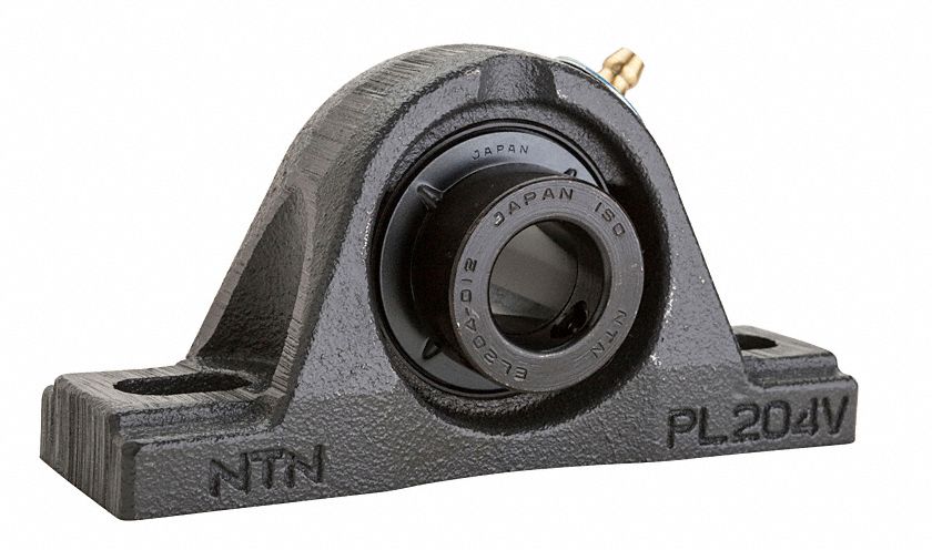 NTN Pillow Block Bearing: 5/8 in Bore Dia., Eccentric Locking Collar ...