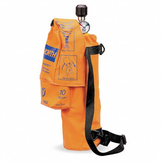 HONEYWELL NORTH Emergency Escape Breathing Apparatus, 10 min Escape ...