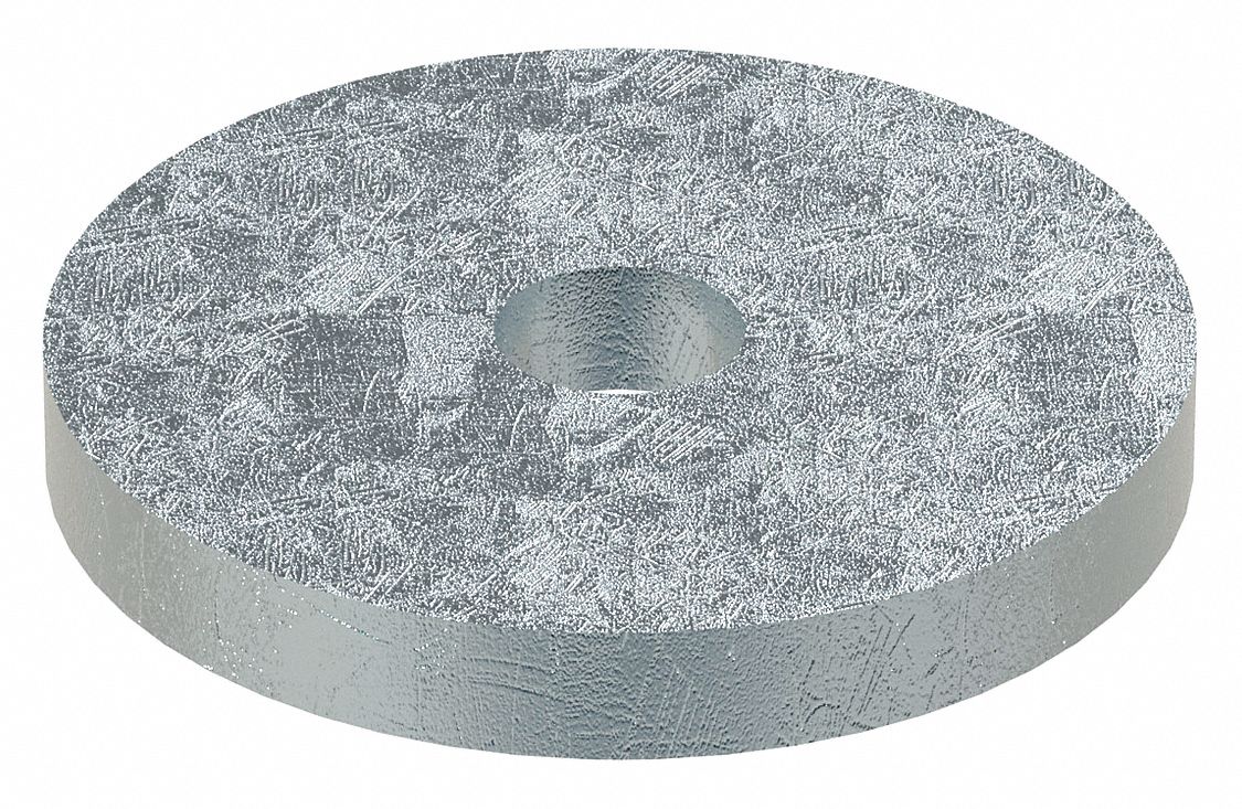 Case Hardened, Zinc Plated, Large O.D. & Thick Oversized Washer - 5TA28 ...