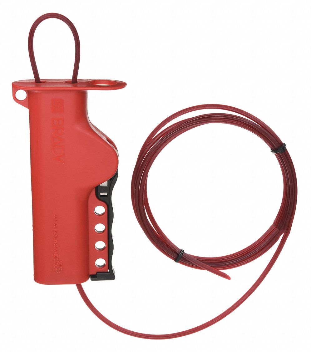 BRADY Dispositivo de Bloqueo de Cable con Cincho de Sujeción - Bloqueos ...