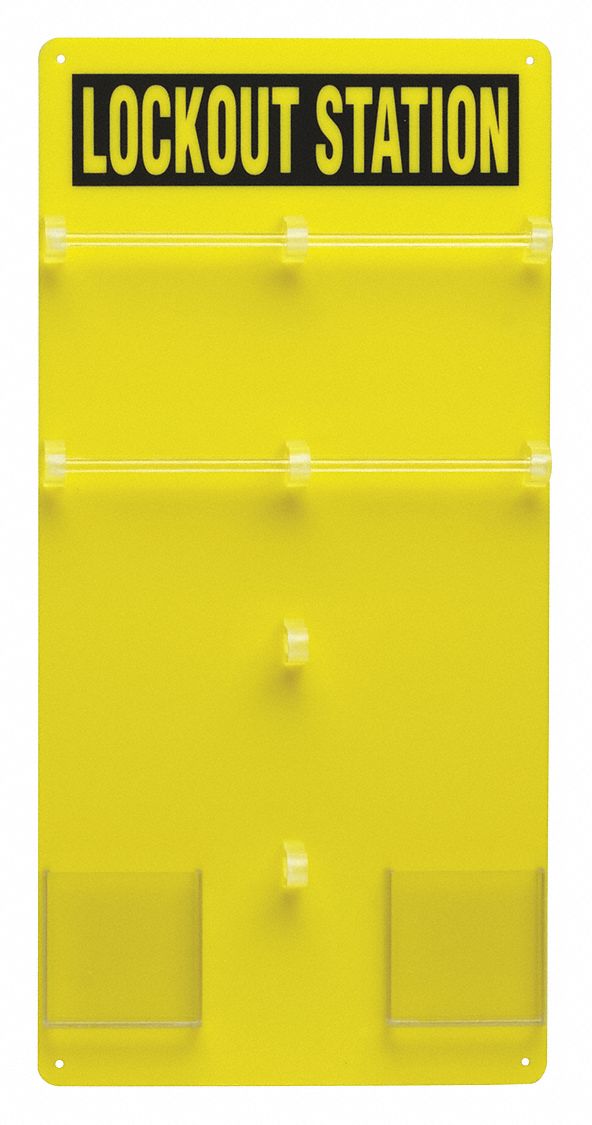 BRADY, Lockout Board, No Padlocks, Lockout Board - 5TA75|50991 - Grainger
