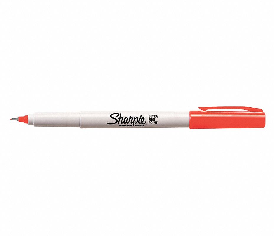 SHARPIE Marcador Permanente Rojo, Tamaño de la Punta Ultra Fino, PK12 ...