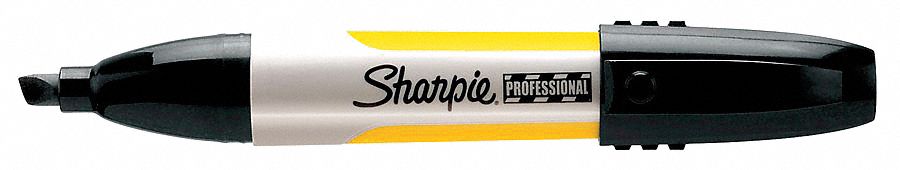 SHARPIE, Chisel, Black, Industrial Marker - 5TCE8|34801 - Grainger