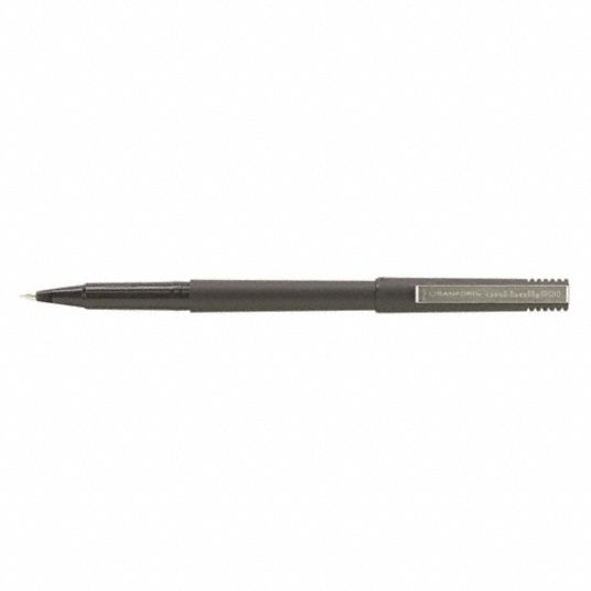 UNI-BALL, Black, 0.5 mm, Rollerball Pen - 5TCF8|60151 - Grainger