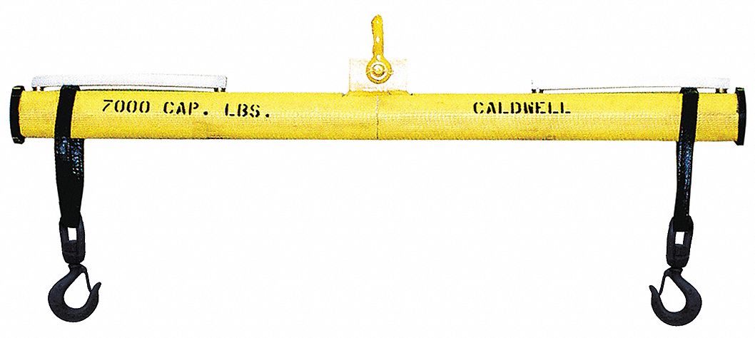 CALDWELL, Battery Lifting Beam, 7,000 lb Working Load Limit, Battery ...