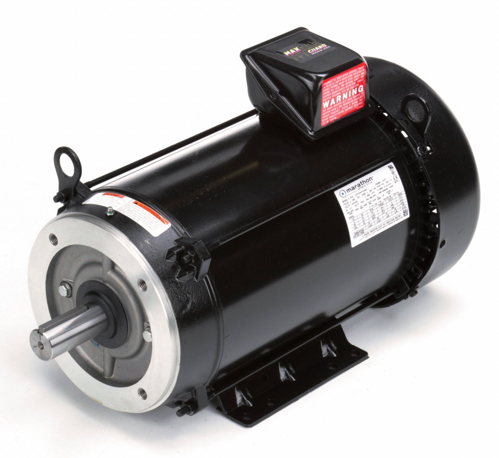 MARATHON MOTORS Vector Motor: Totally Enclosed Fan-Cooled, Rigid Base ...