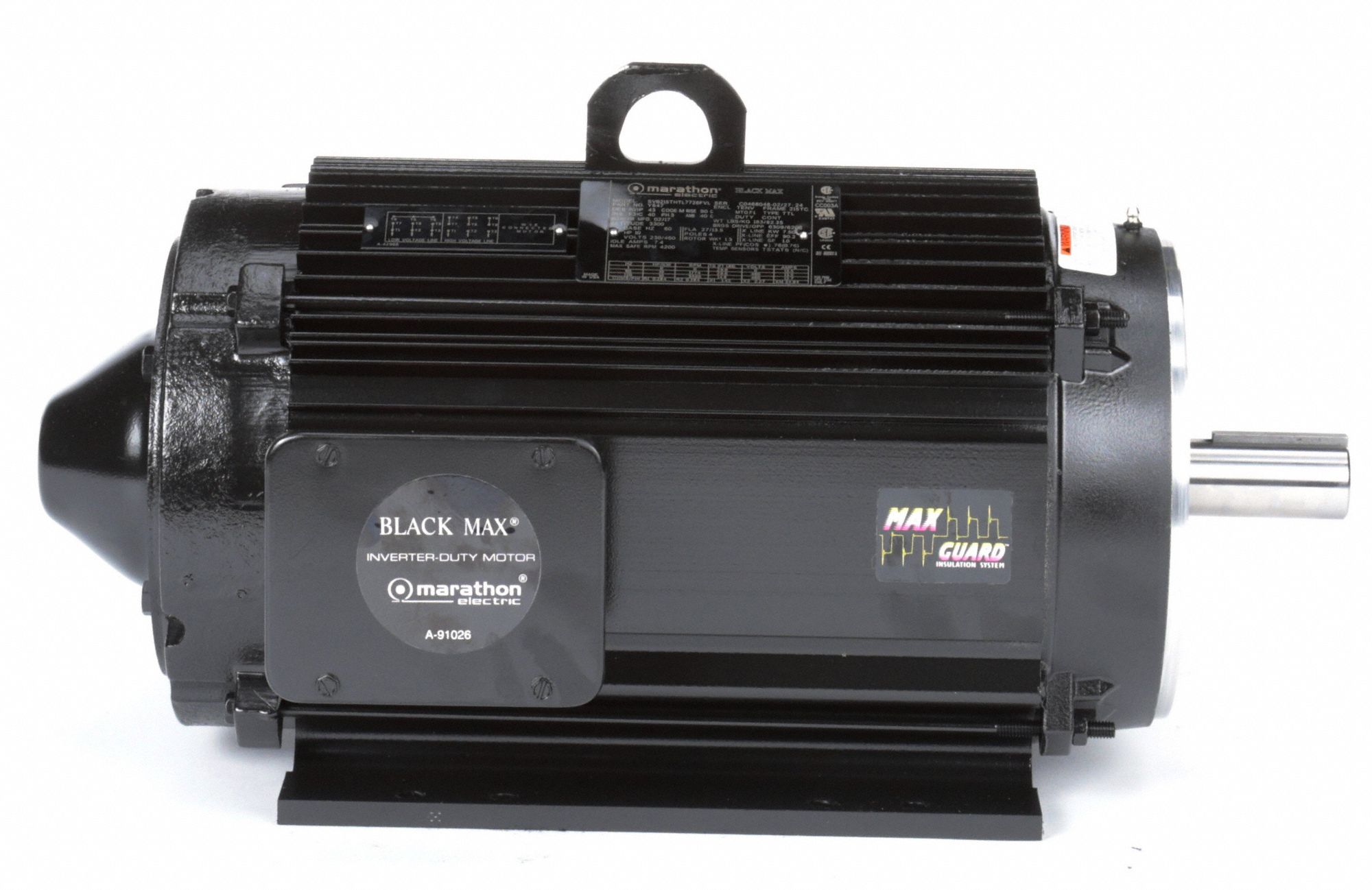 MARATHON MOTORS Vector Motor: Totally Enclosed Nonventilated, Rigid ...