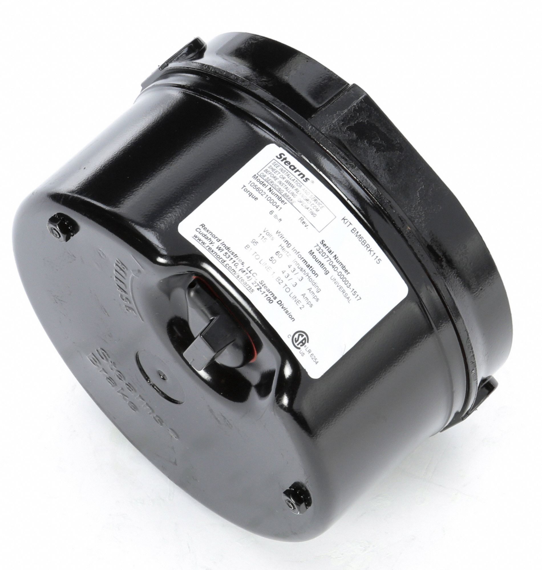 MARATHON MOTORS Motor Brake Kit: 6 lb-ft Static Torque, Single Phase ...