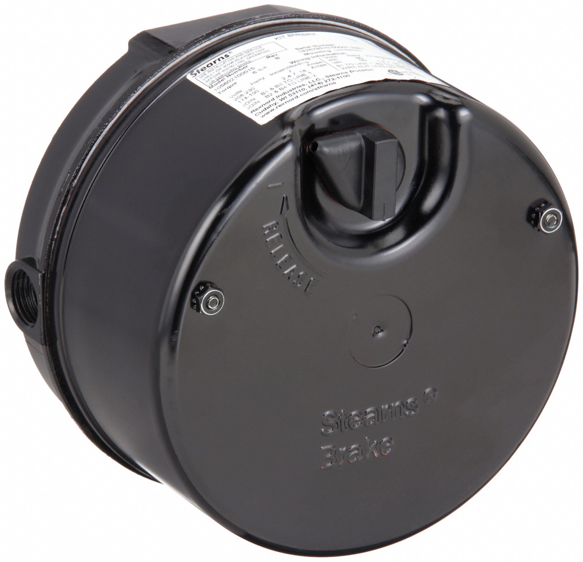 MARATHON MOTORS, 6 lb-ft Static Torque, Three Phase, Motor Brake Kit ...