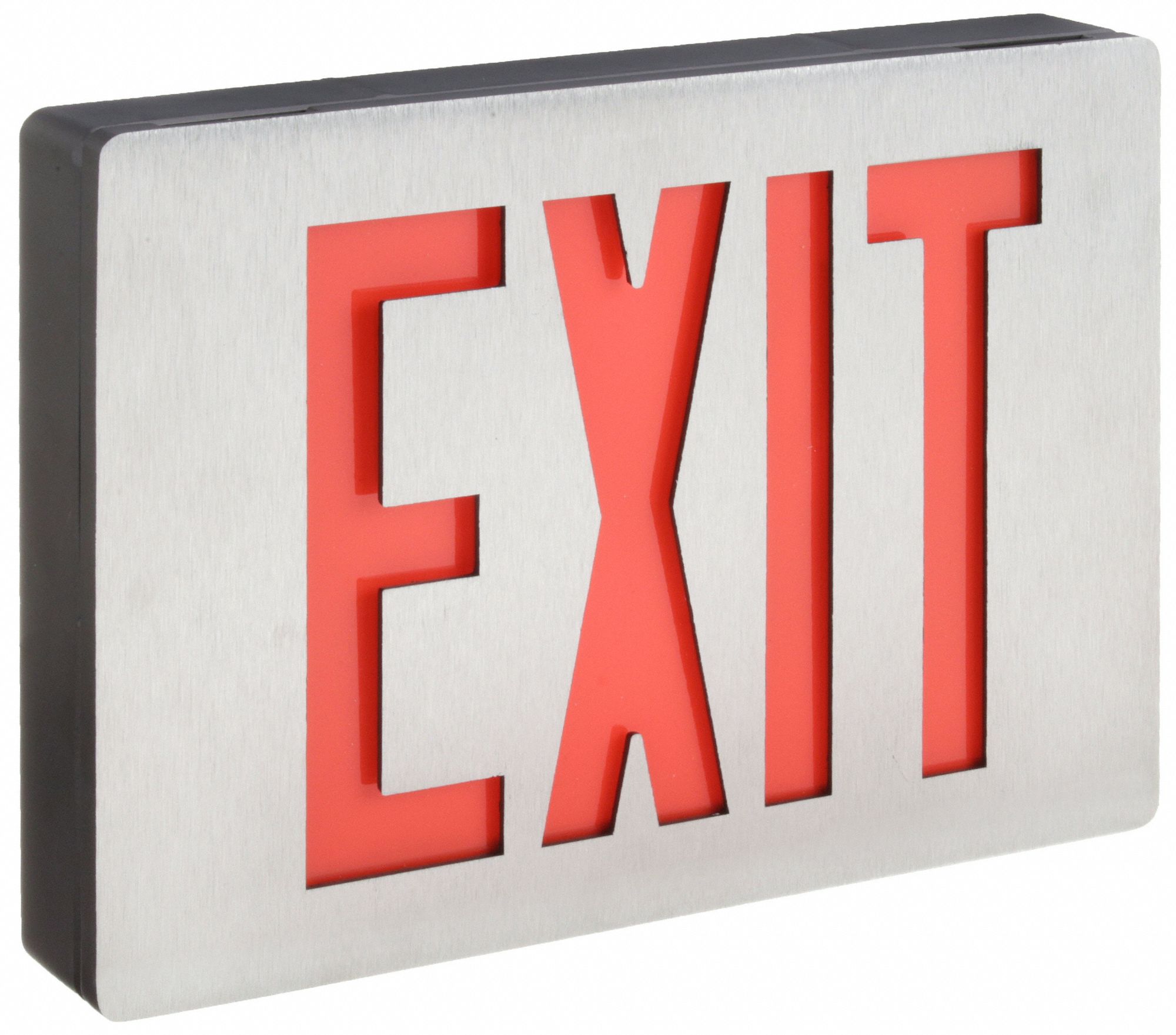 Emergency Battery Backup Led Exit Sign 5tp21 Le S 2 R El N Grainger
