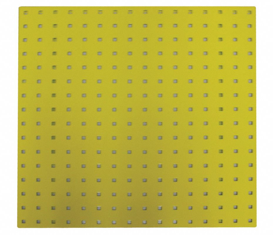 GRAINGER APPROVED Panel Perforado, Altura 24" x 24" Ancho, Acero con ...