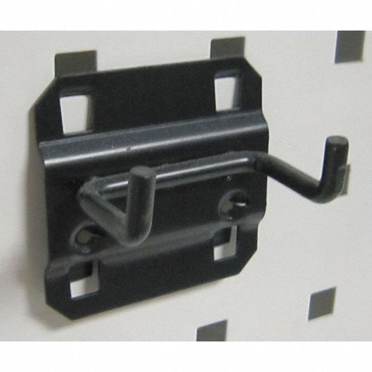 Double Rod Pegboard Hook, PK 5 - Grainger