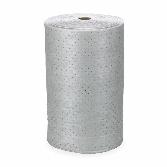OIL-DRI, 1,800 in x 15 in Pad Size (L x W), Polypropylene, Sorbent Roll ...