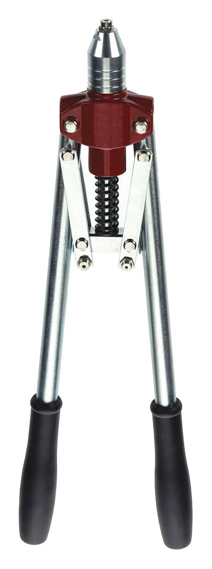 Heavy Duty Riveter, For Rivet Dia. 3/32 in, 1/8 in, 5/32 in, 3/16 in ...