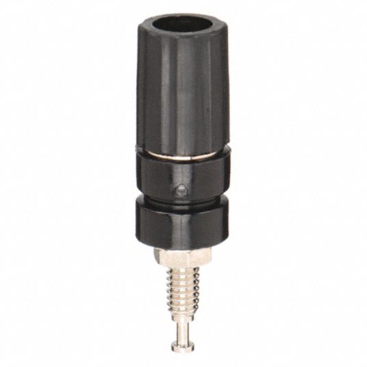 Nickel Plated, Black, Binding Post - 5TWZ8|5TWZ8 - Grainger