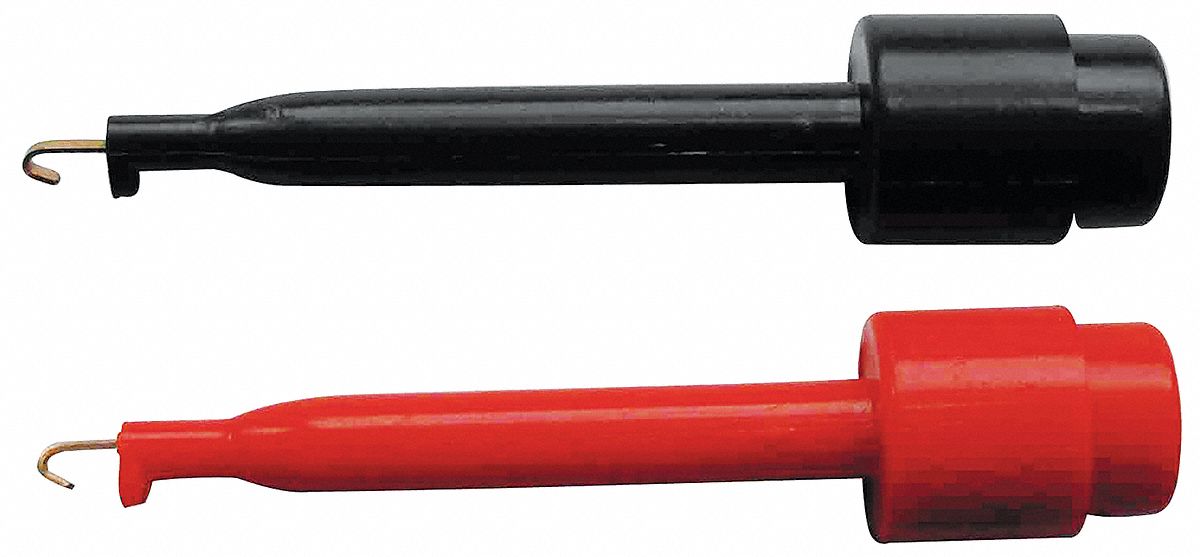 GRAINGER APPROVED Mini Hook Clip, Hand Held Voltage 30VAC/60VDC, 5, 1 ...