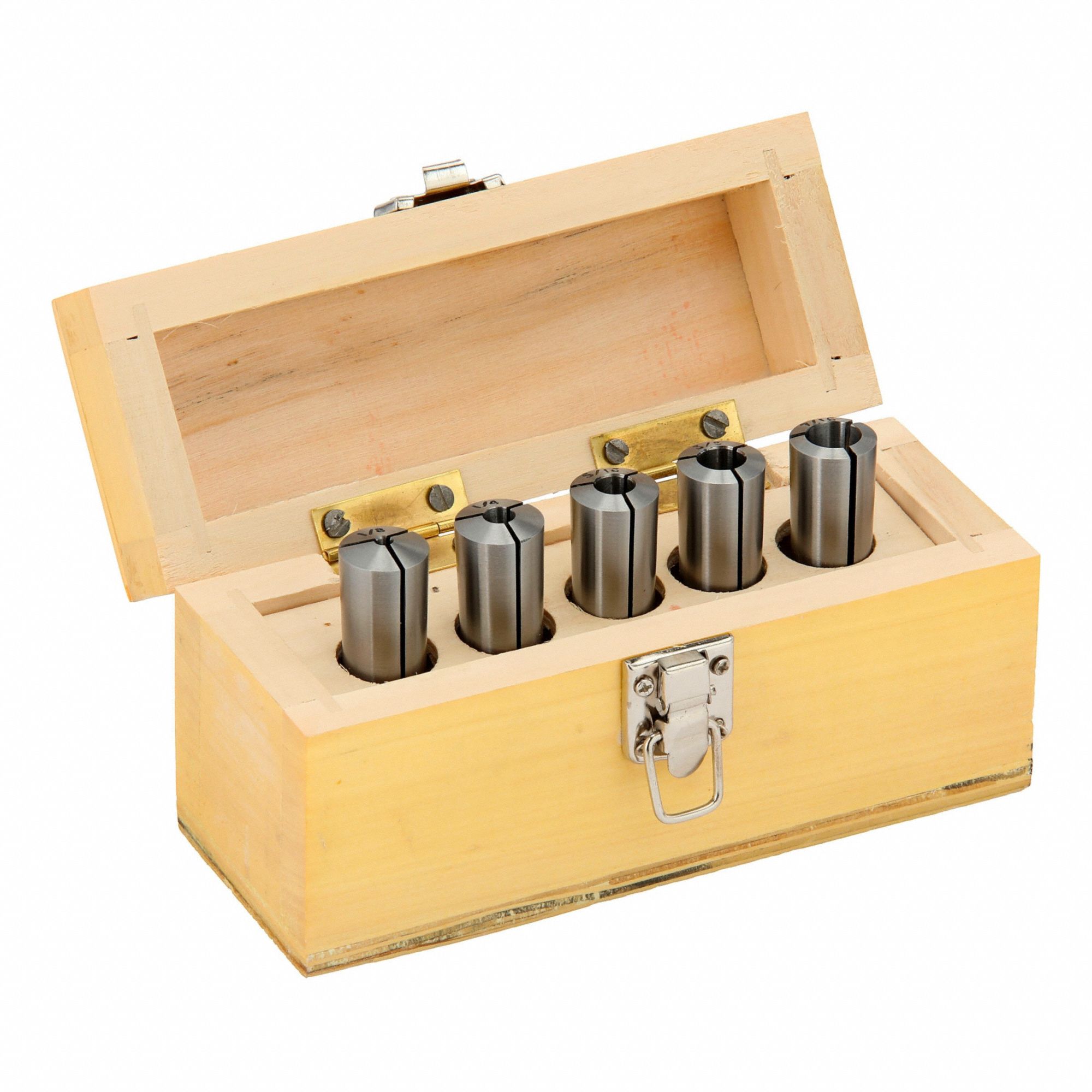 DAYTON, MT2, 1/8 in to 7/16 in Collet Size Range, Collet Set - 5TXG0 ...