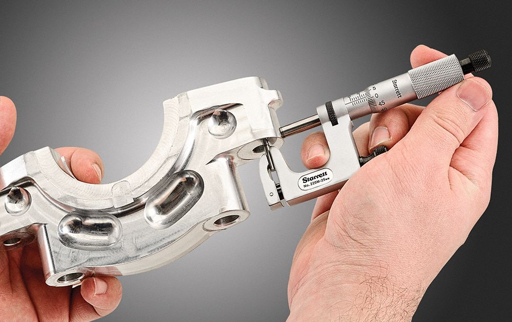 STARRETT Digital Multi-Anvil Micrometer, Operation Type Mechanical ...