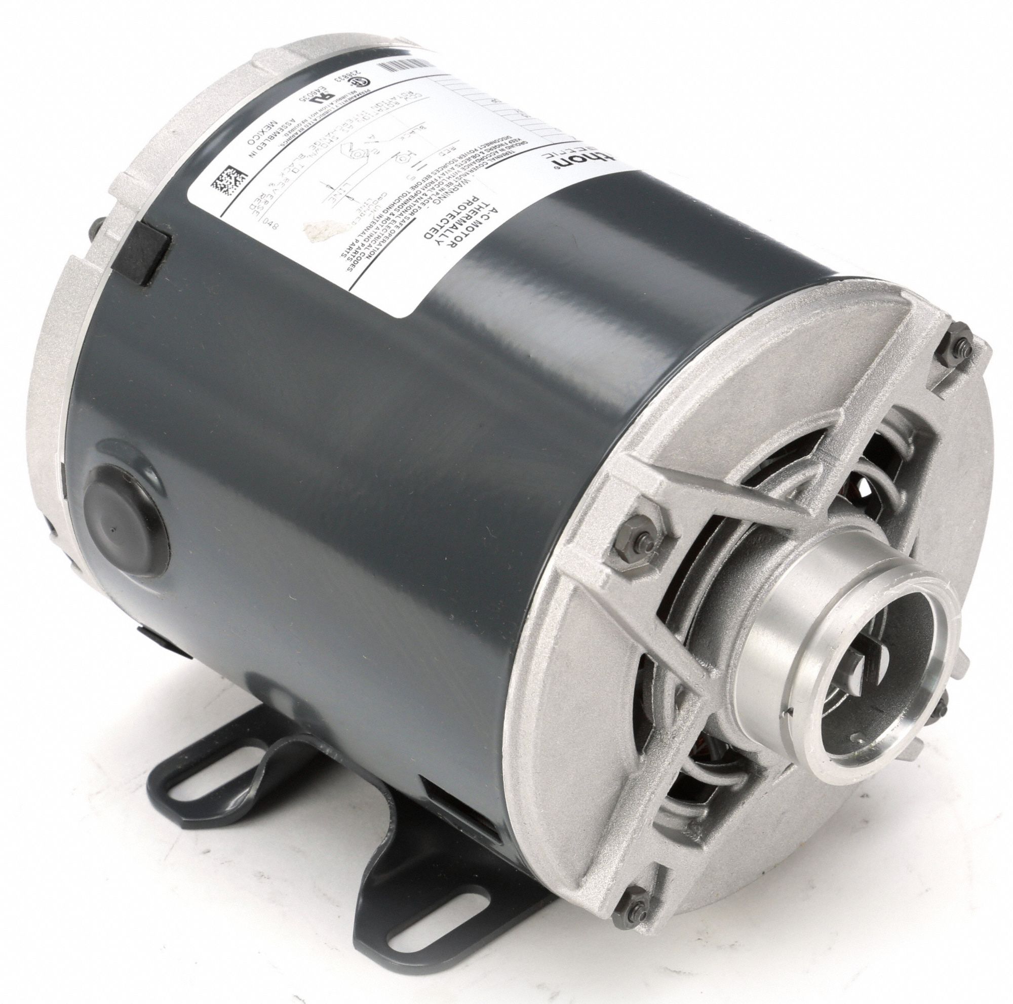 MARATHON MOTORS Carbonator Pump Motor: Rigid Base Mounting, 1/3 HP ...
