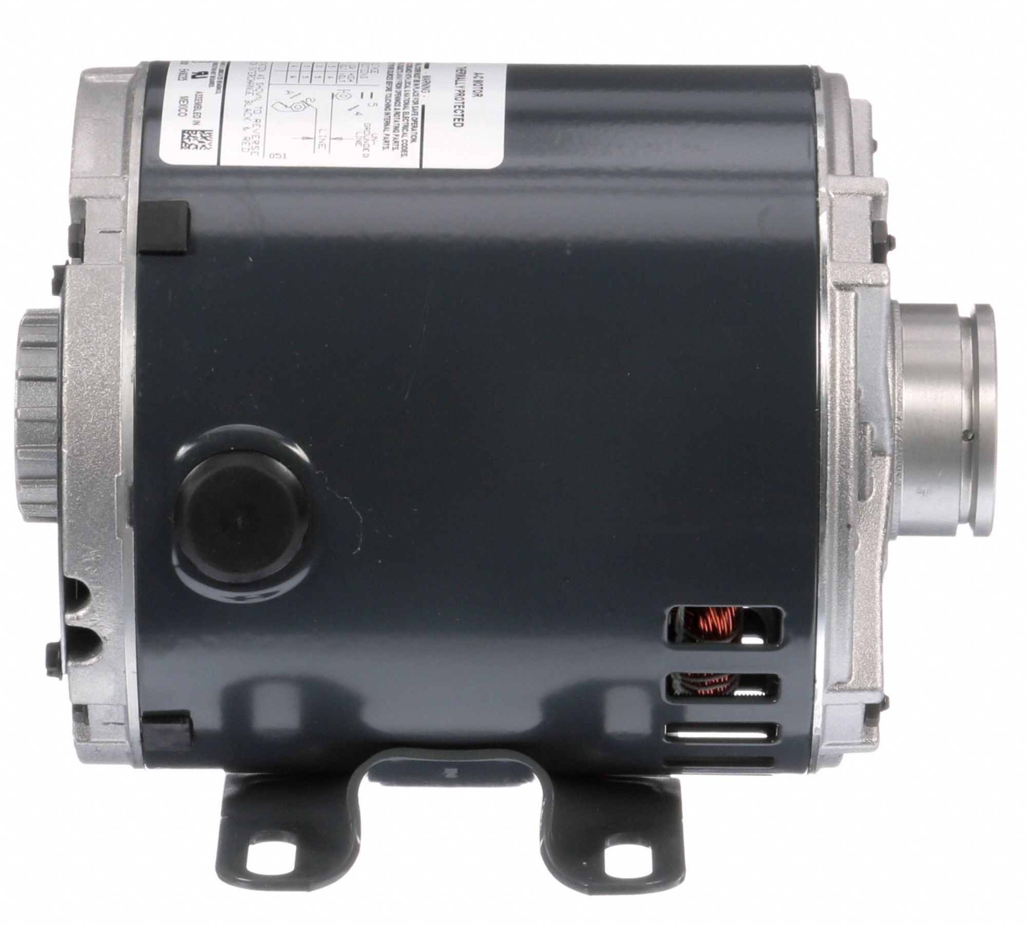 MARATHON MOTORS Carbonator Pump Motor: Rigid Base Mounting, 1/3 HP ...