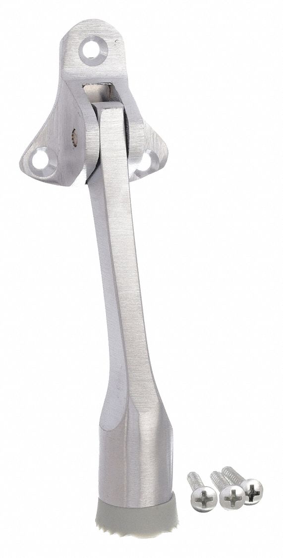 Door - Mounted, 1 5/8 in Wd, Lever Door Holder - 5U618|5U618 - Grainger