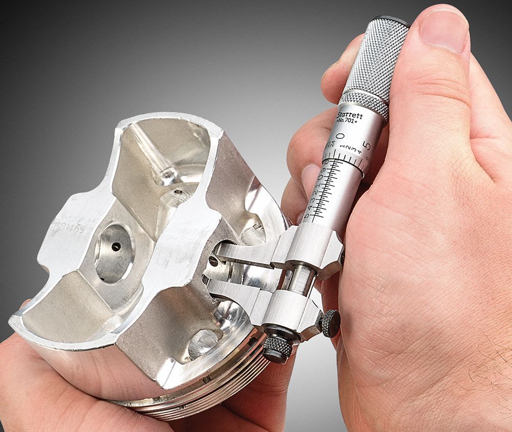 STARRETT Digital Groove Micrometer: Mechanical, 0.5 in to 1.5 in Range ...