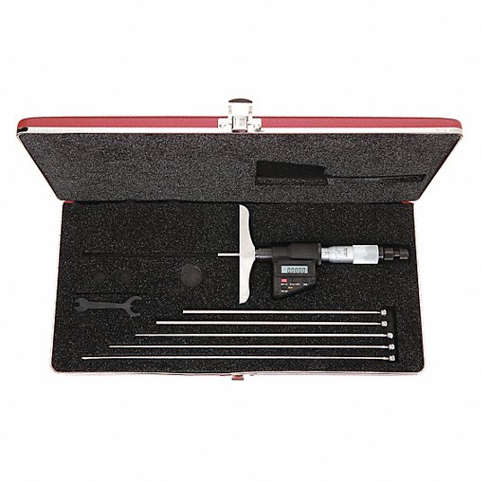 STARRETT, 0 in to 6 in Range, ±0.0001 in, ±0.003 mm Accuracy, Digital ... STARRETT, 0 in to 6 in Range, ±0.0001 in, ±0.003 mm Accuracy, Digital ...