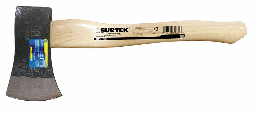 SURTEK Hacha, Peso de la Cabeza 2.5 lb., Material de la Cabeza Acero ...