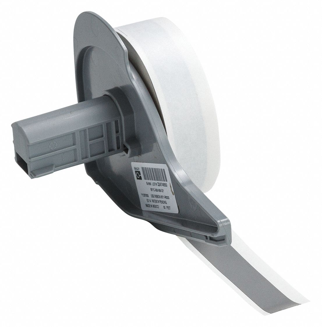 1/2 in x 50 ft, Vinyl, Continuous Label Roll - 5UCF8|M71C-500-595-GY ...