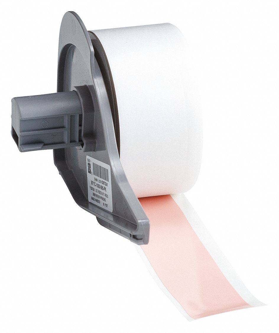 1 in x 50 ft, Vinyl, Continuous Label Roll - 5UCJ5|M71C-1000-595-PK ...