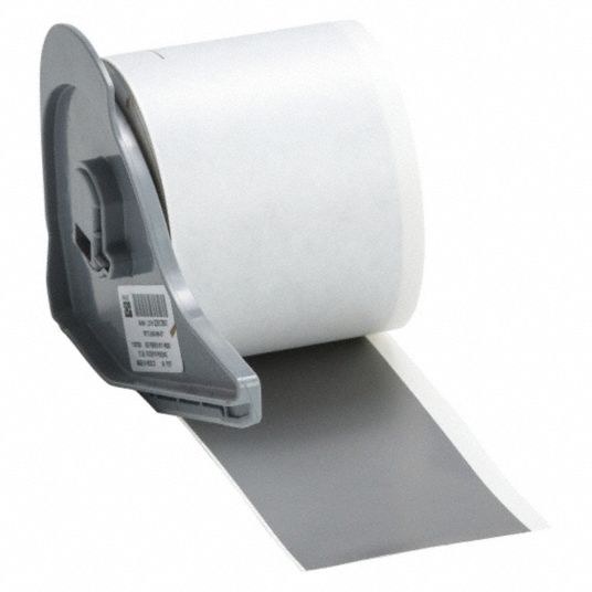 2 in x 50 ft, Vinyl, Continuous Label Roll - 5UCN4|M71C-2000-595-GY ...