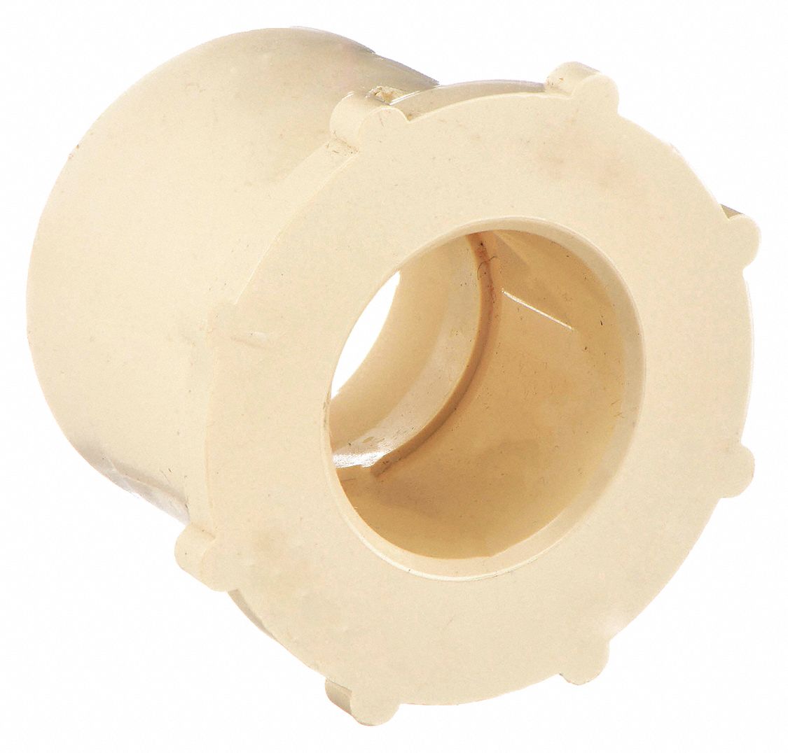 CPVC, Spigot x CTS Socket Hub, Reducing Bushing - 5UEG5|4137-168 - Grainger