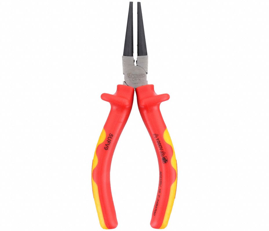 WESTWARD Pinza Punta Redonda,Long. 6-1/4",Acero - Pinzas Formadoras de ...